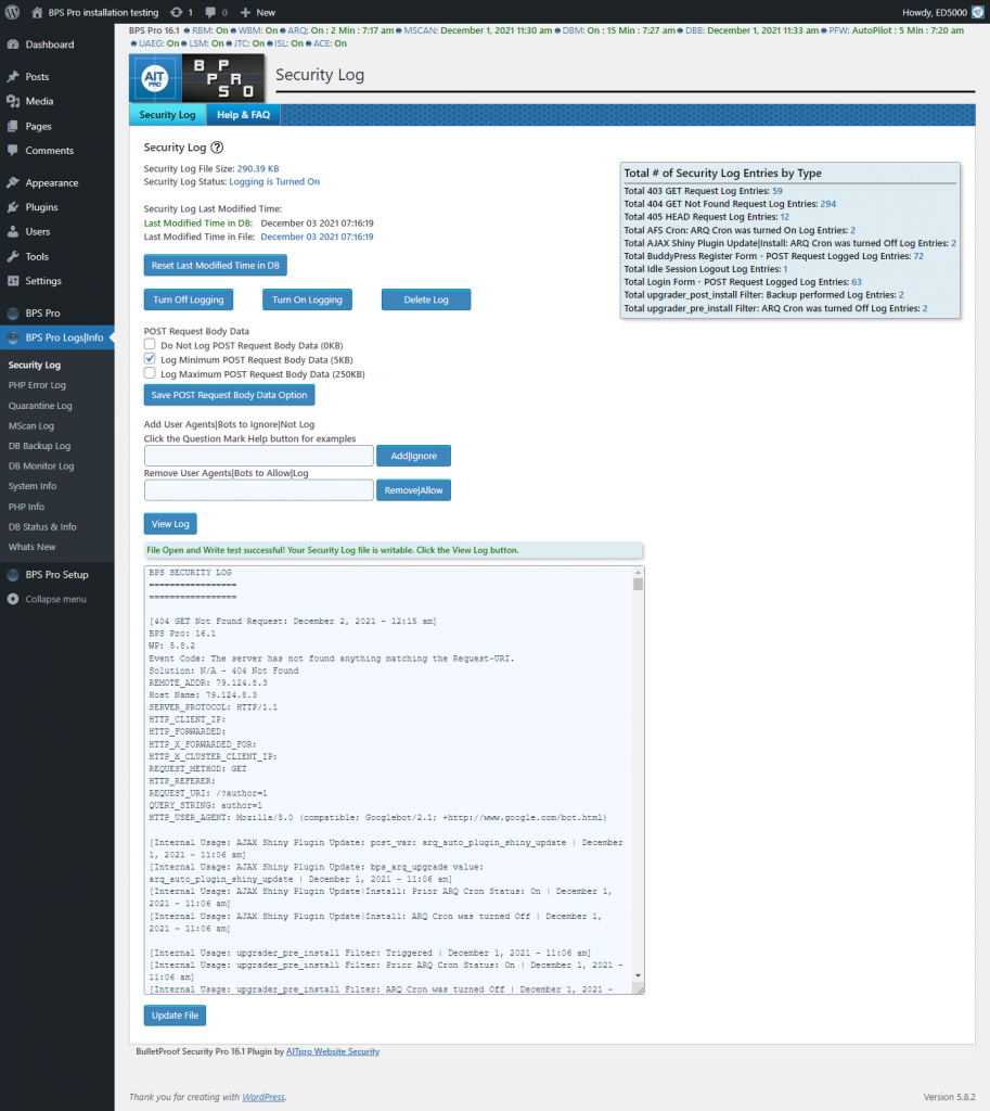 Topic: Security Log Event Codes | BulletProof Security Forum