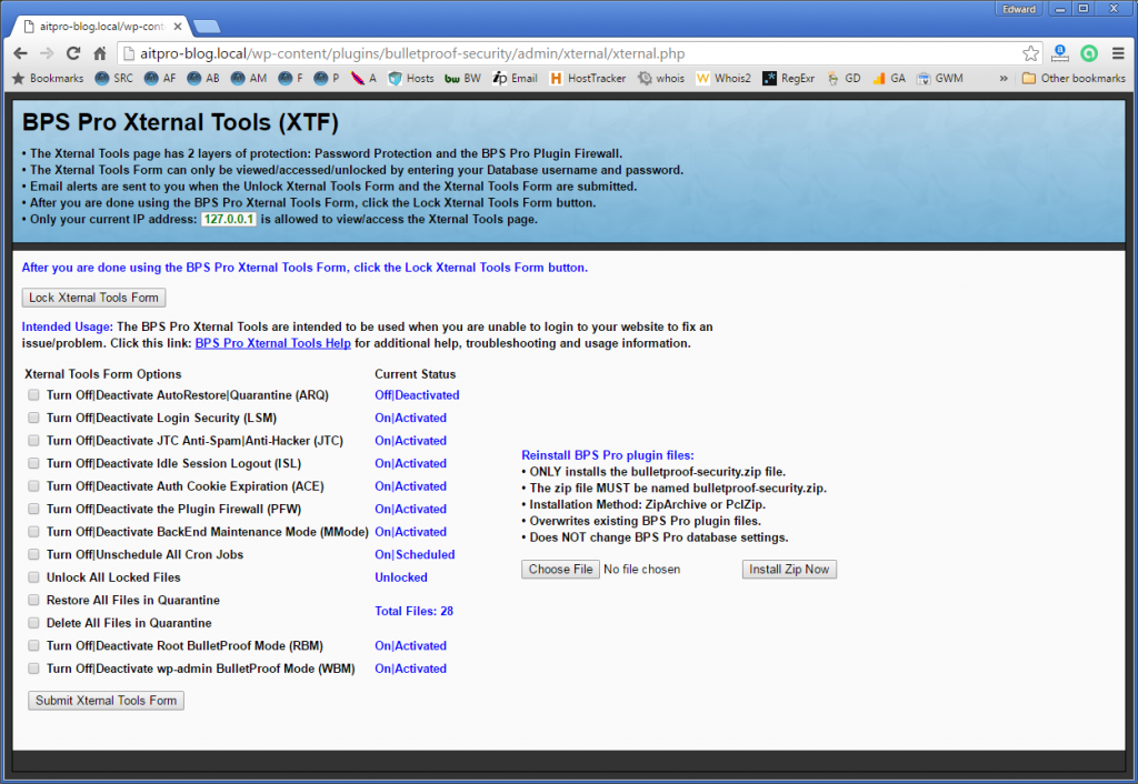 Topic: Xternal Tools XTF Guide | BulletProof Security Forum